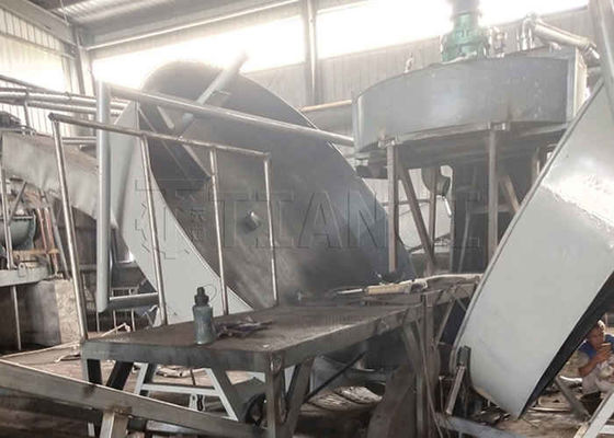 Cassava Flour Granule Production Line Disc Wet Granulator Production Line