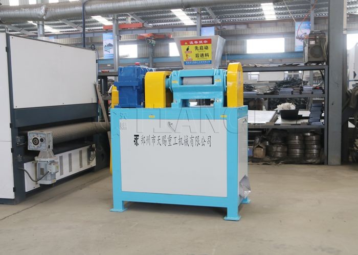 Npk Powder Pellet Chemical Fertilizer Granulator Double Roller Press ...
